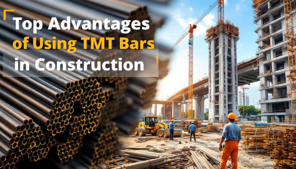 Advantages of Using TMT Bars in Construction