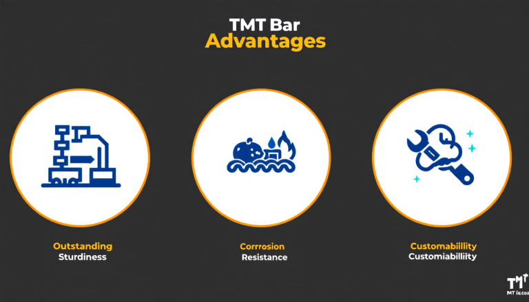 Advantages of Using TMT Bars in Construction